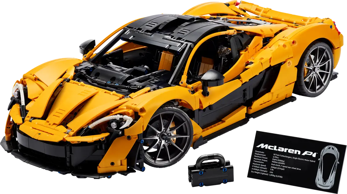 Lego 42172 McLaren P1 - Display Case – Uniquedisplay.co.uk
