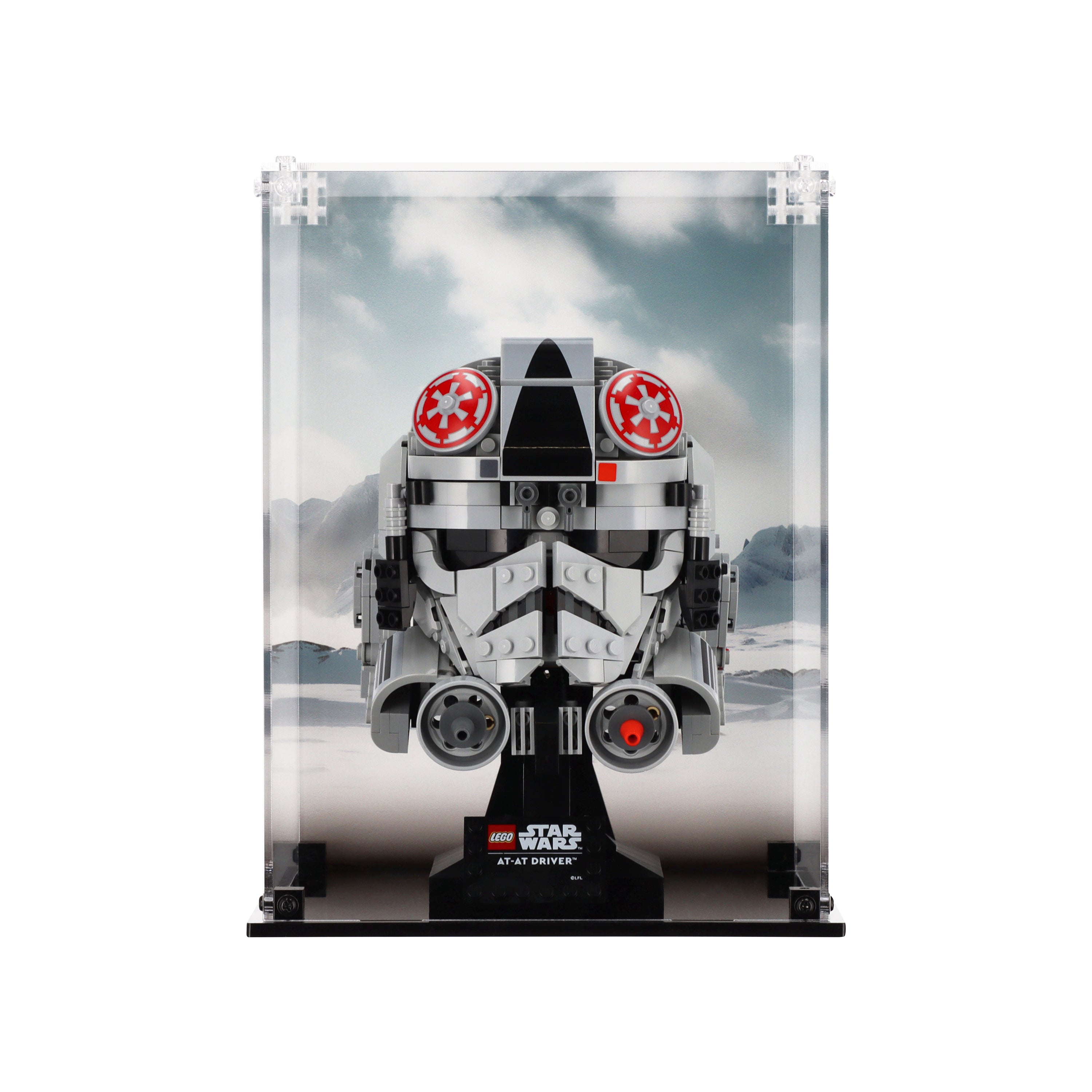 Lego 75429 AT-AT Driver Helmet - Display Case