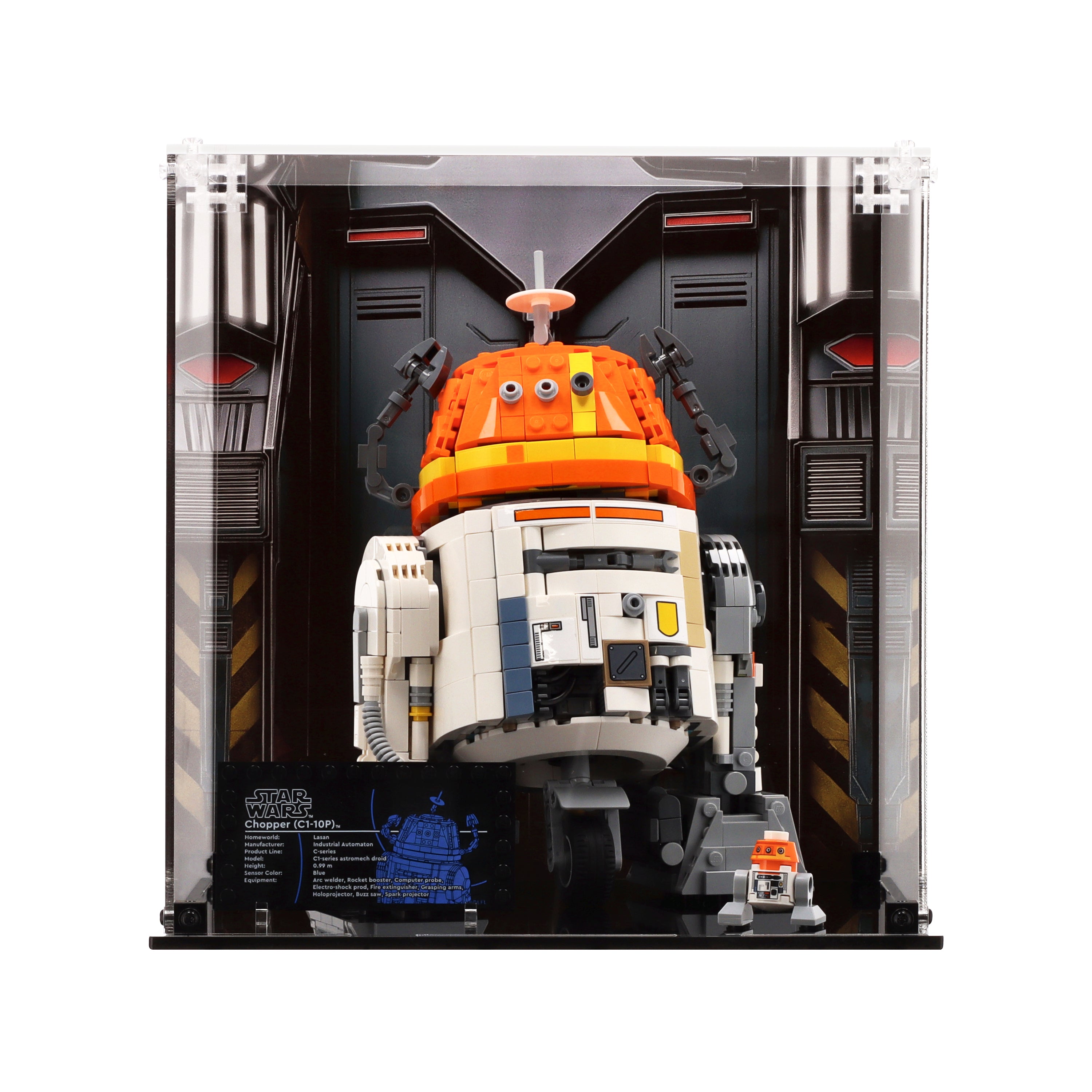 LEGO 75416 Chopper (C1-10P) Astromech Droid - Display Case