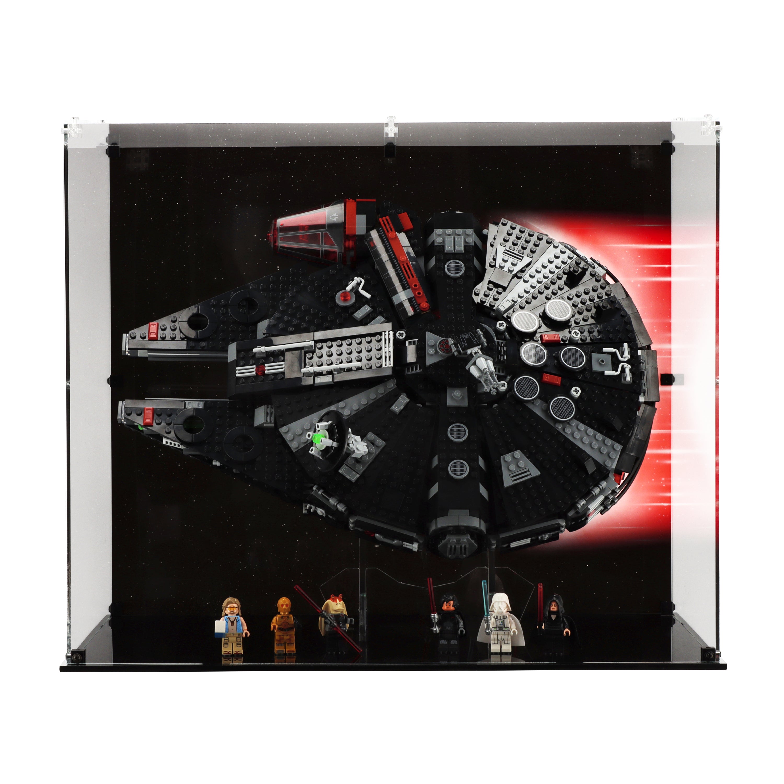 Lego 75389 The Dark Falcon - Display Case - Horizontal – Uniquedisplay ...