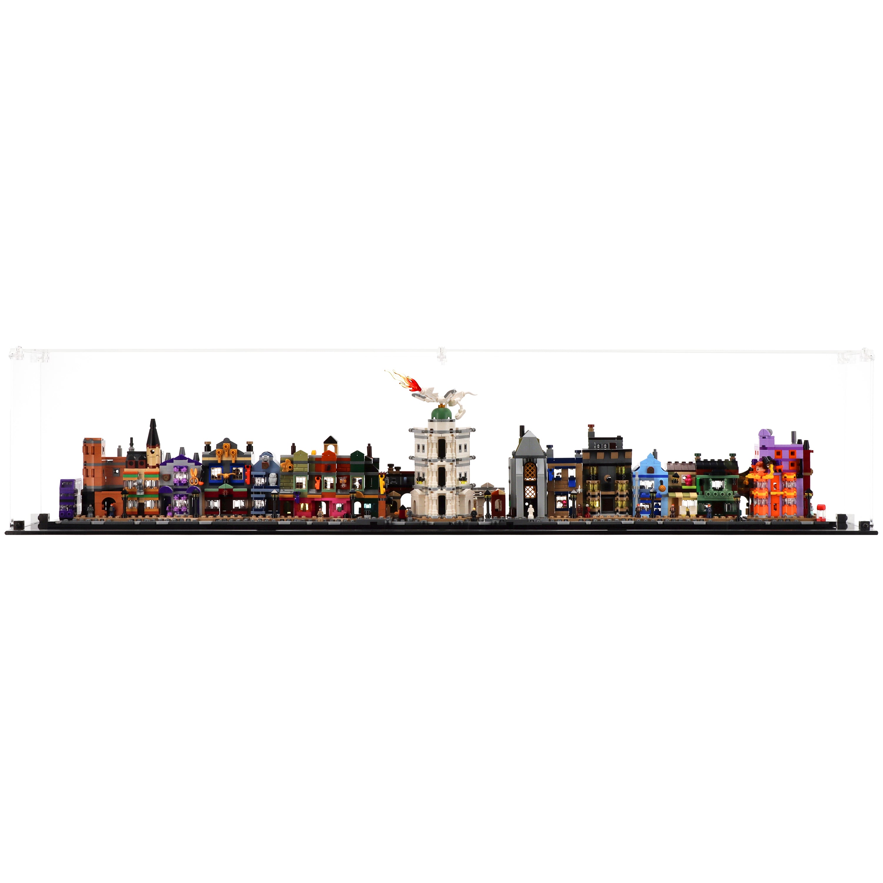 LEGO 76444 Diagon Alley Wizarding Shops - Display Case