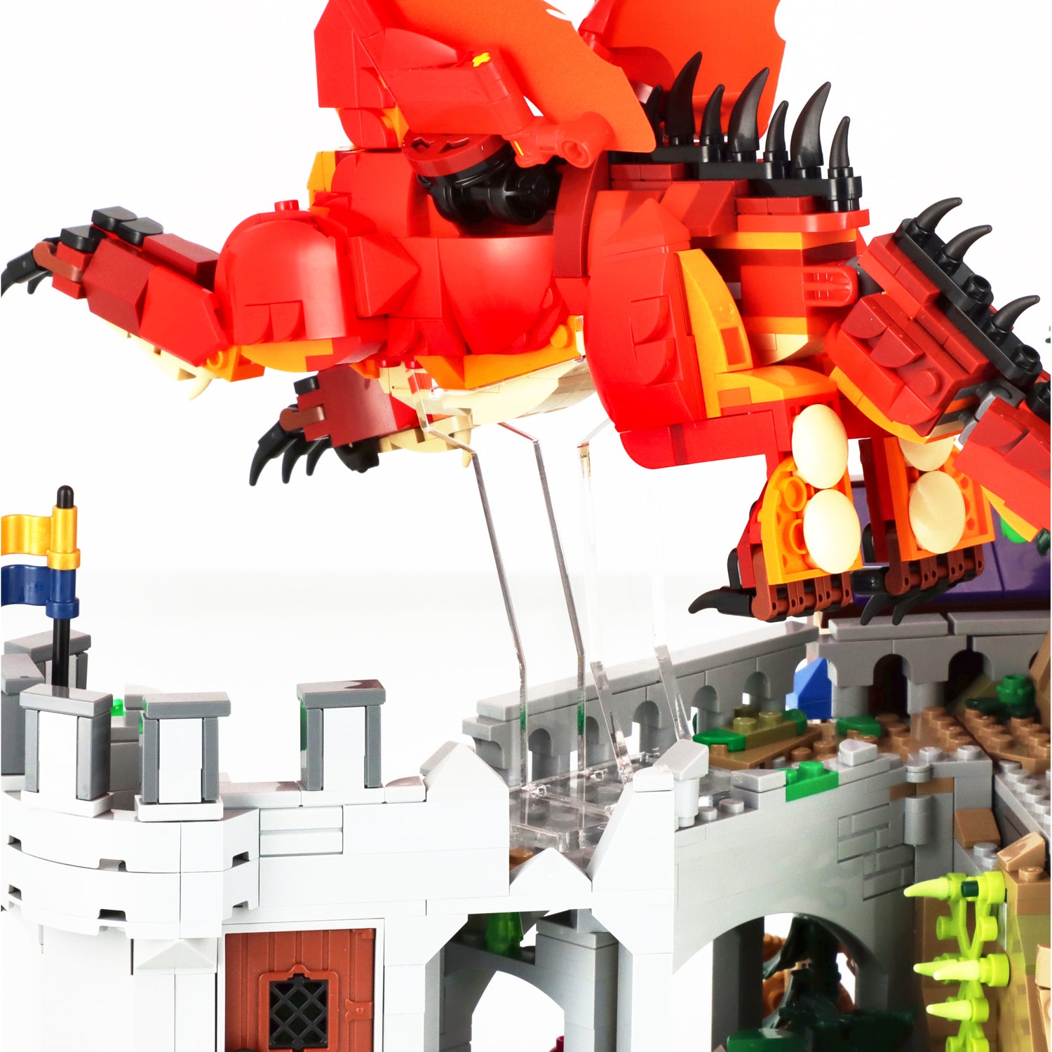 Lego 21348 Dungeons & Dragons: Red Dragon's Tale - Display Stand ...