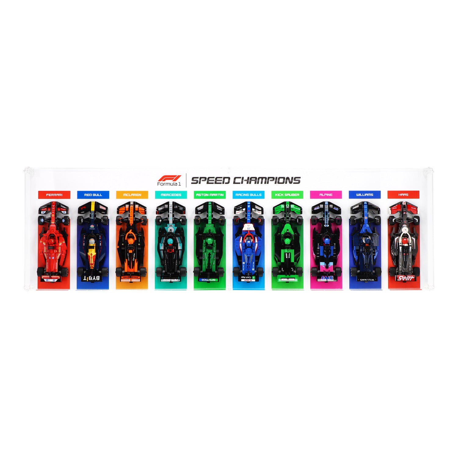 Lego Speed Champions Display Cases | Wall Mounted Options