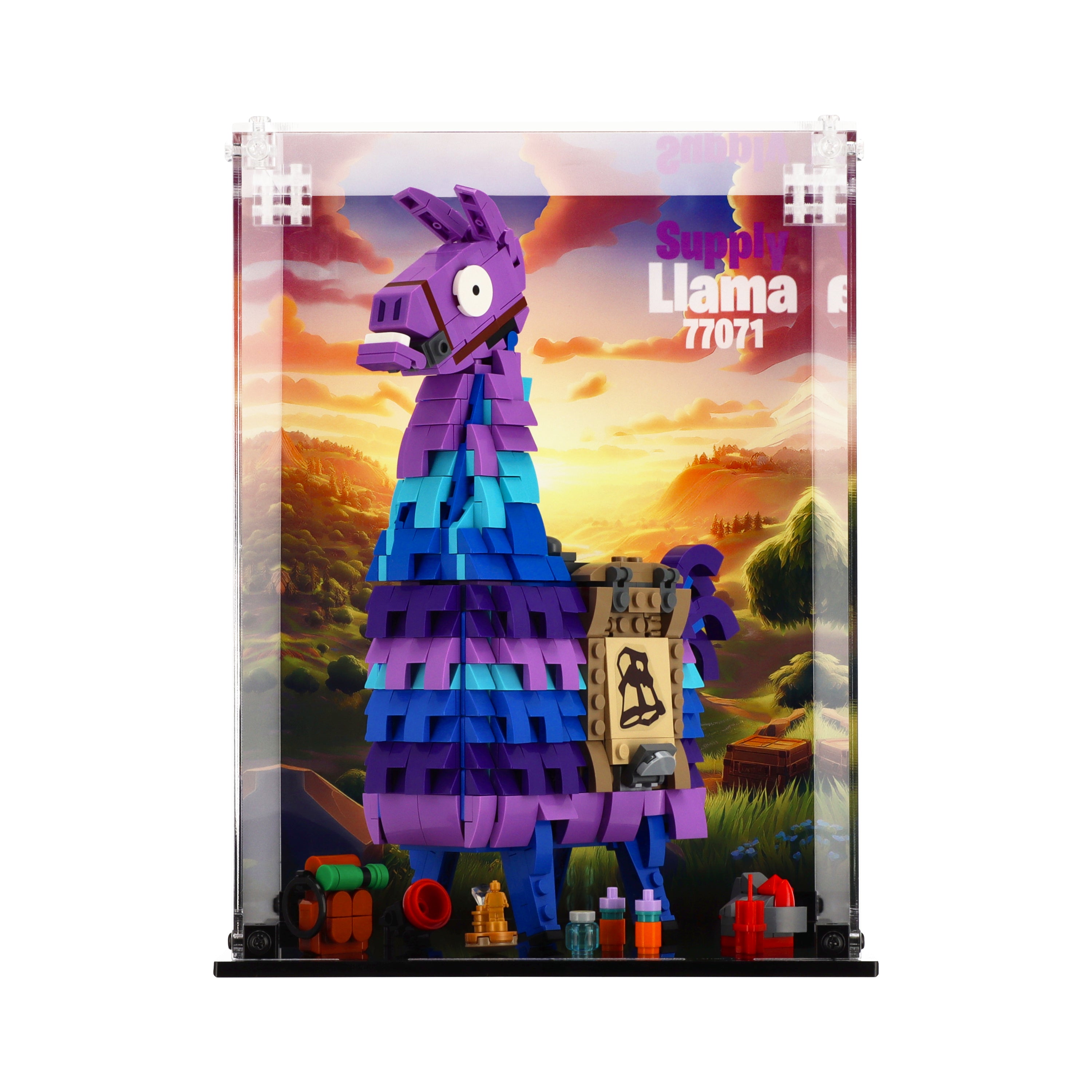 LEGO Fortnite 77071 Supply Llama - Display Case – Uniquedisplay.co.uk