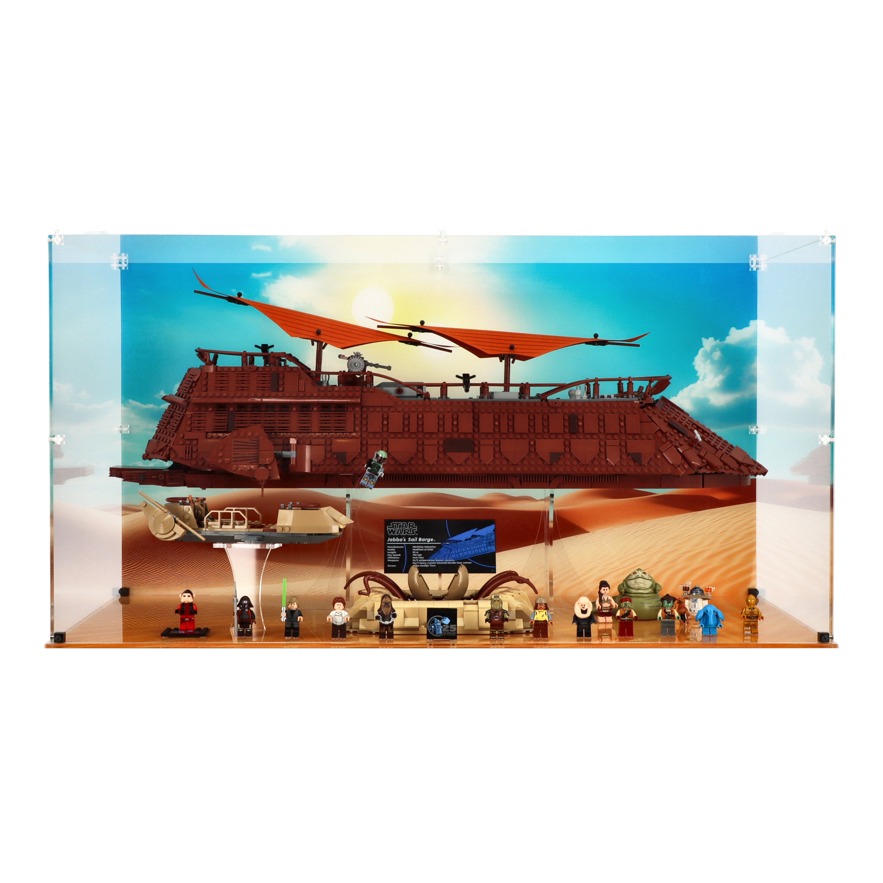 Lego 75397 Jabba's Sail Barge & 75396 Desert Skiff & Sarlacc Pit - Dis