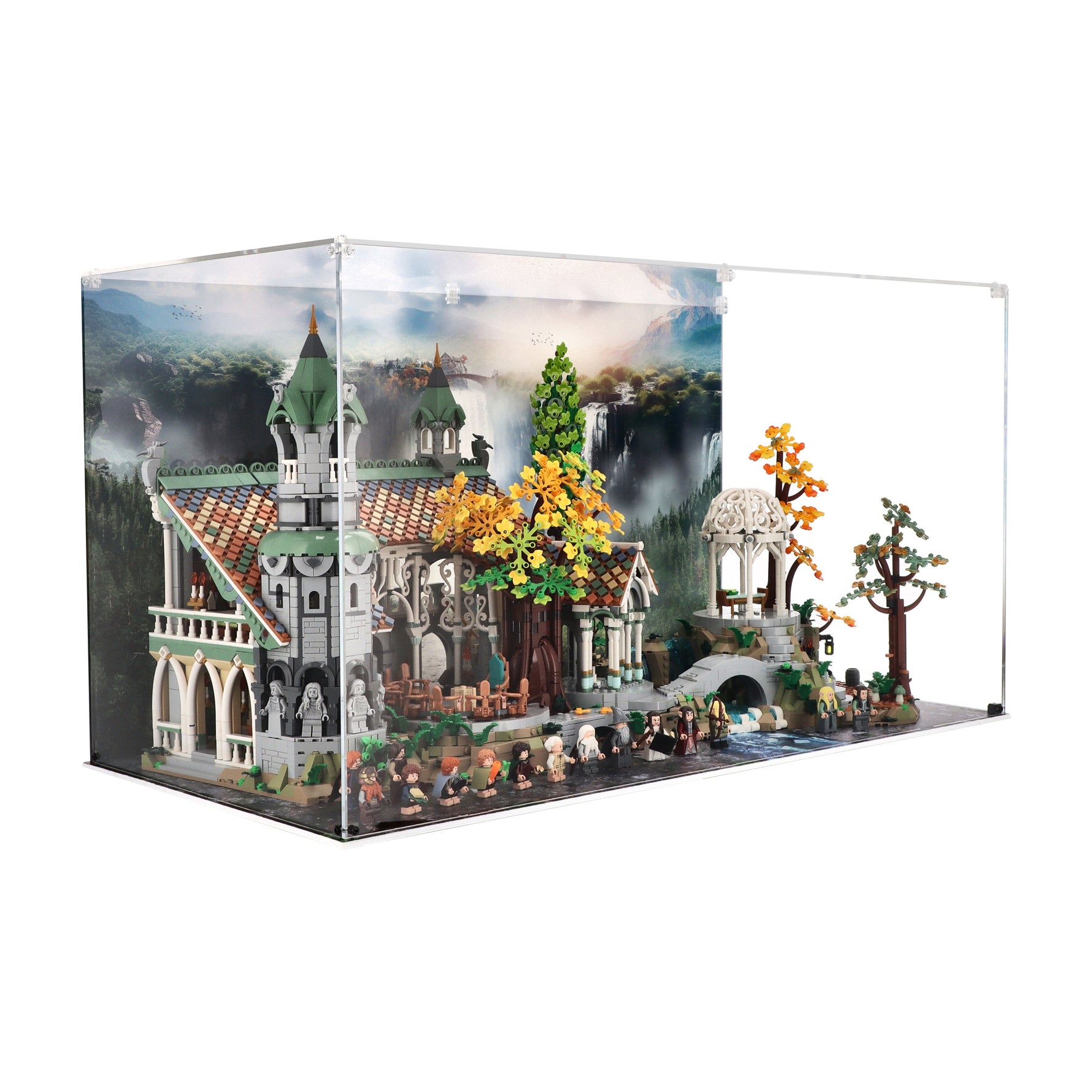 LEGO 10316 Icons: Lord of the Rings Rivendell - Display Case ...