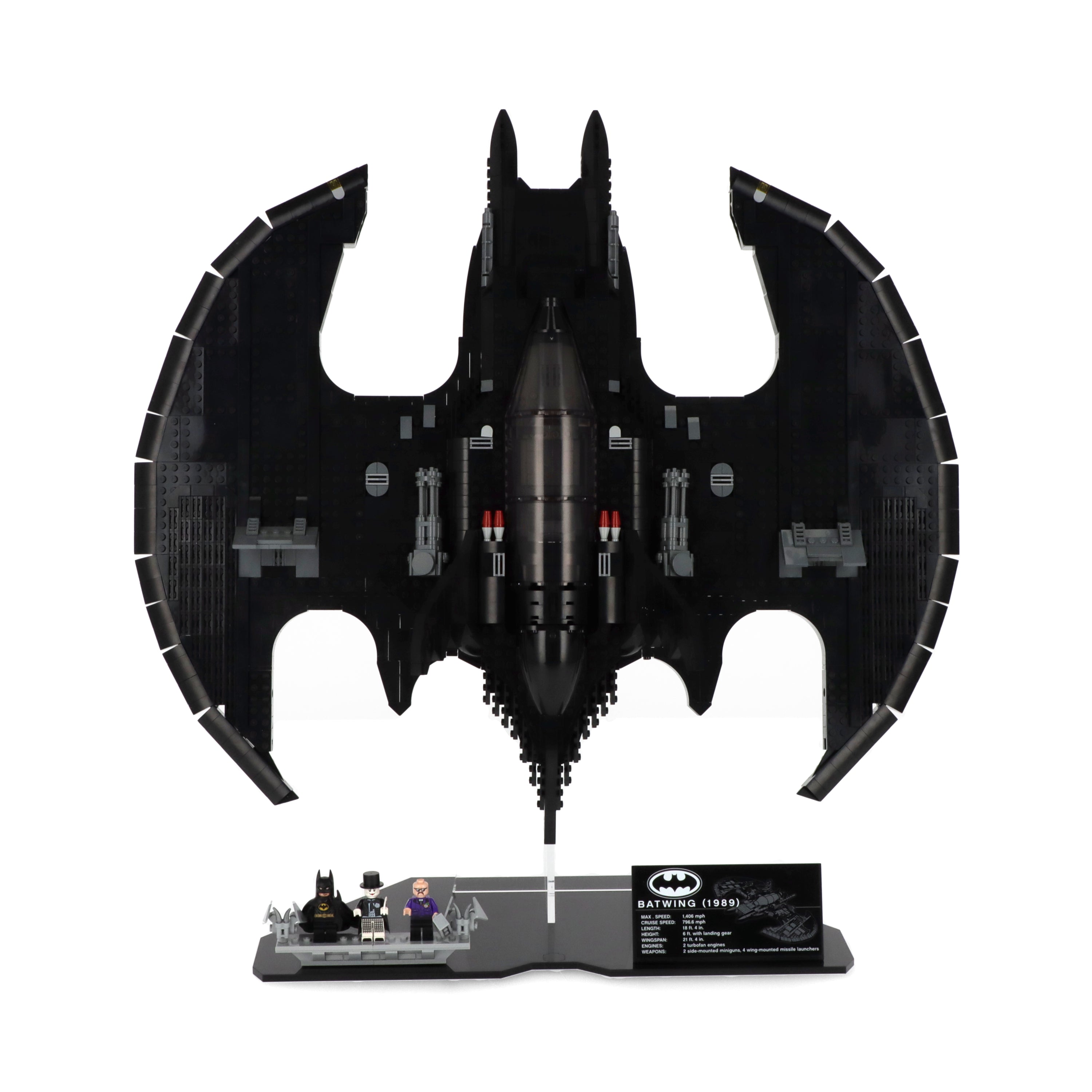 Lego 76161 1989 Batwing Display Stand – Uniquedisplay.co.uk