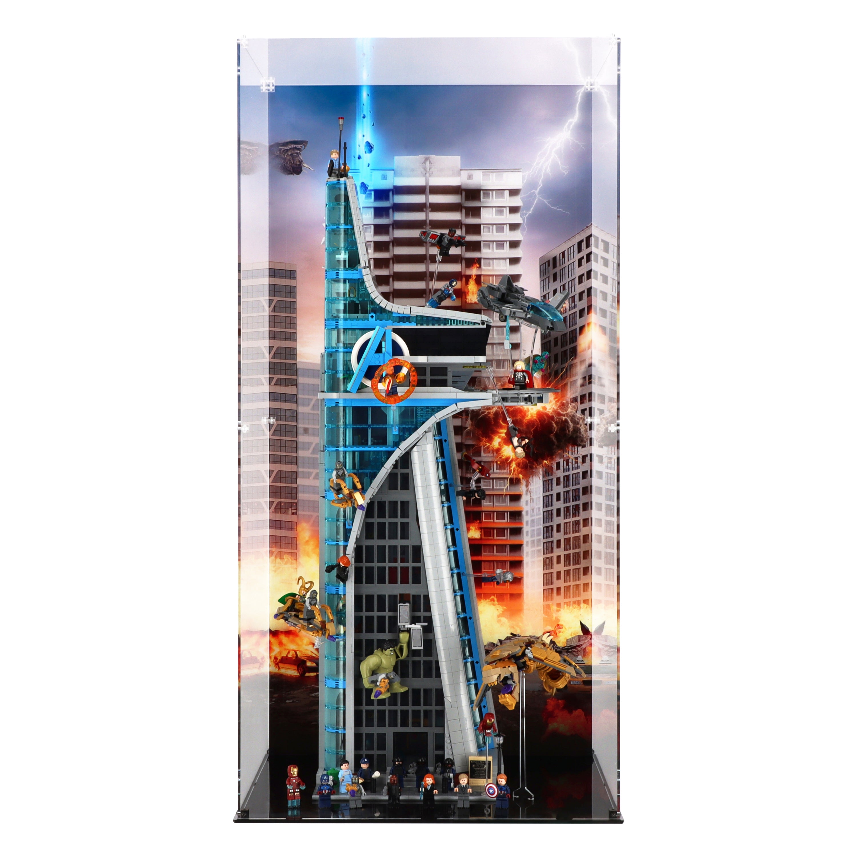 Lego 76269 Avengers Tower - Display Case – Uniquedisplay.co.uk