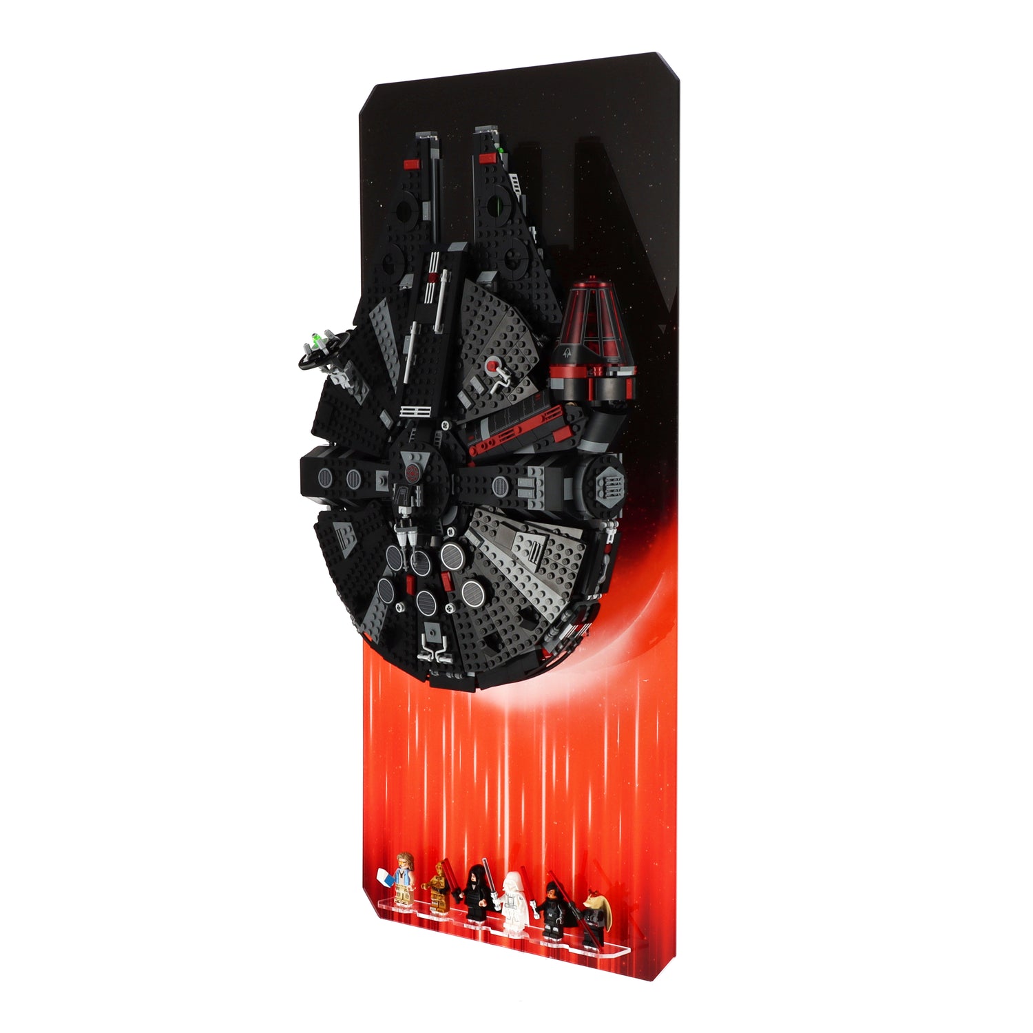 Wall Mounted Display Stand for Lego 75389 Star Wars The Dark Falcon ...