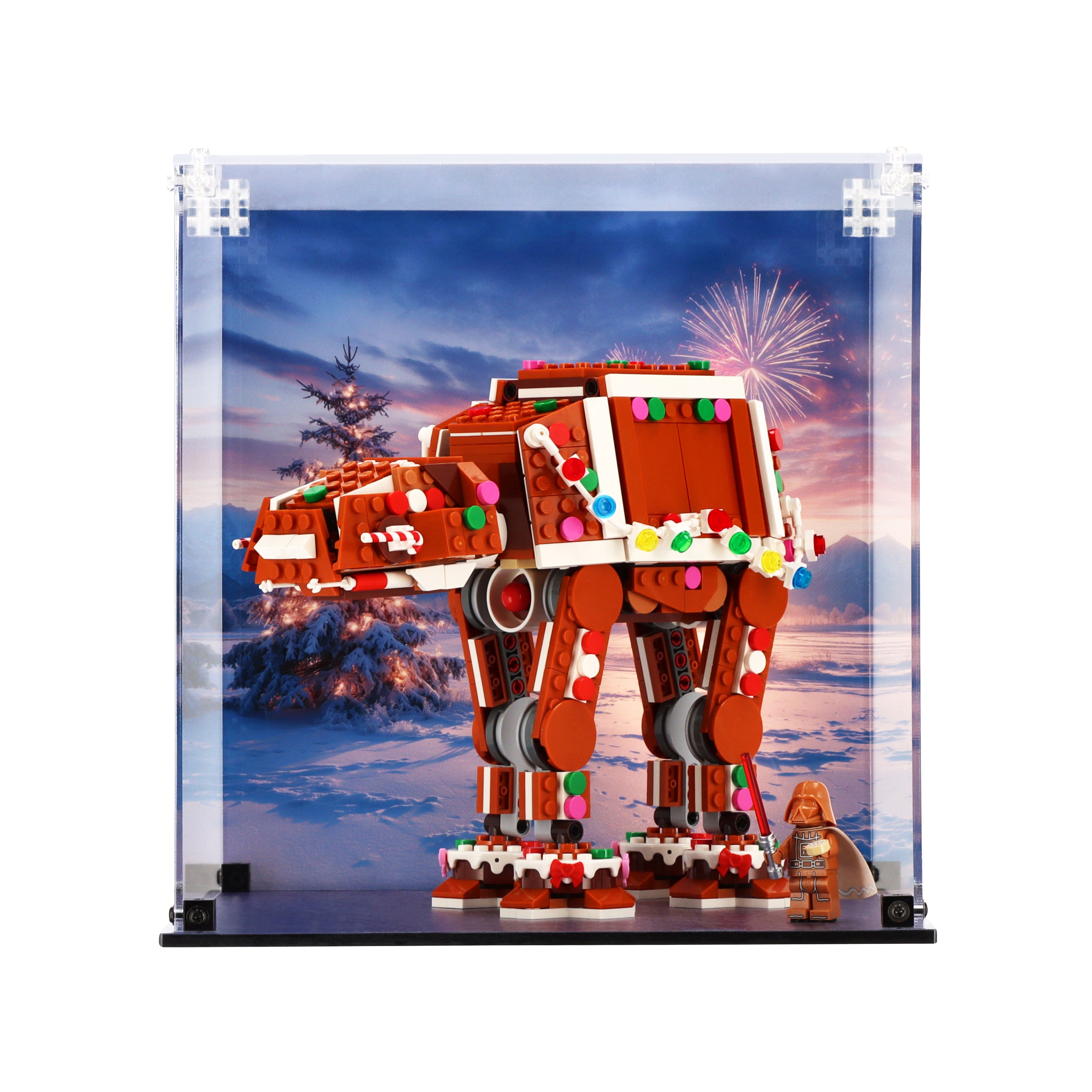 LEGO 40806 Gingerbread AT-AT Walker - Display Case