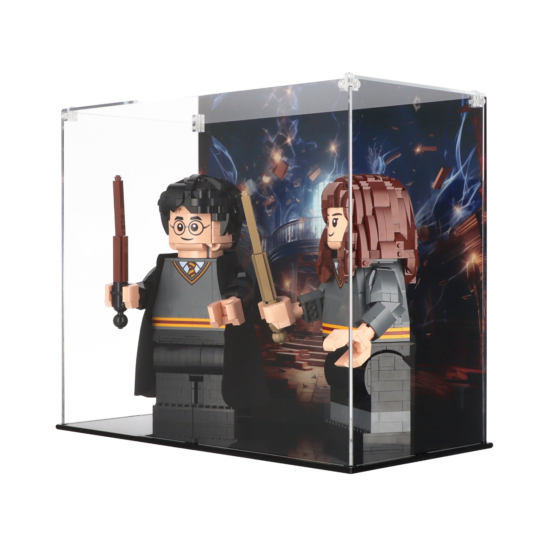 Lego 76393 Harry Potter & Hermione Granger - Display Case ...