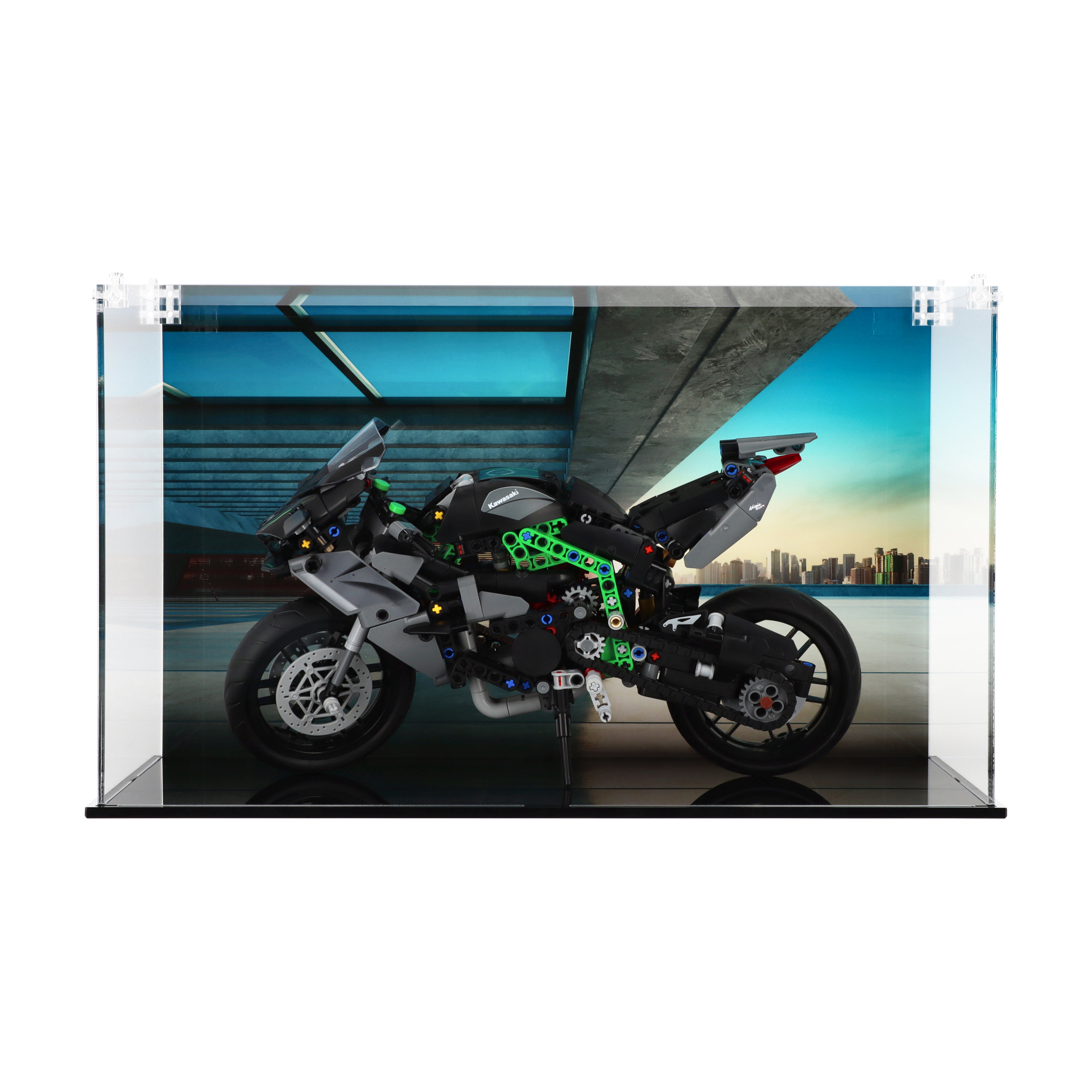 Lego 42170 Kawasaki Ninja H2R Motorcycle - Display Case – Uniquedisplay ...