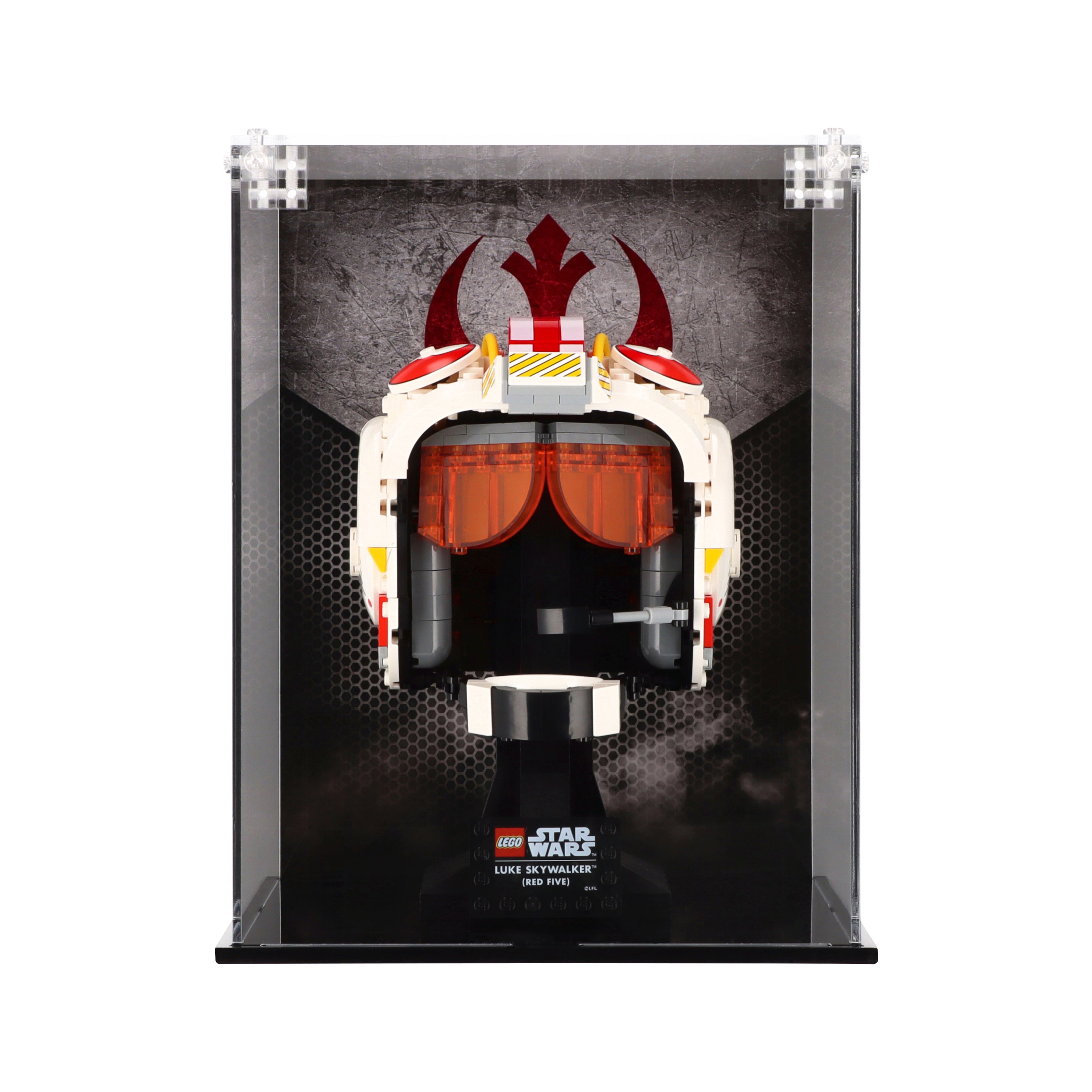 Lego 75327 Luke Skywalker (Red Five) Helmet - Display Case ...