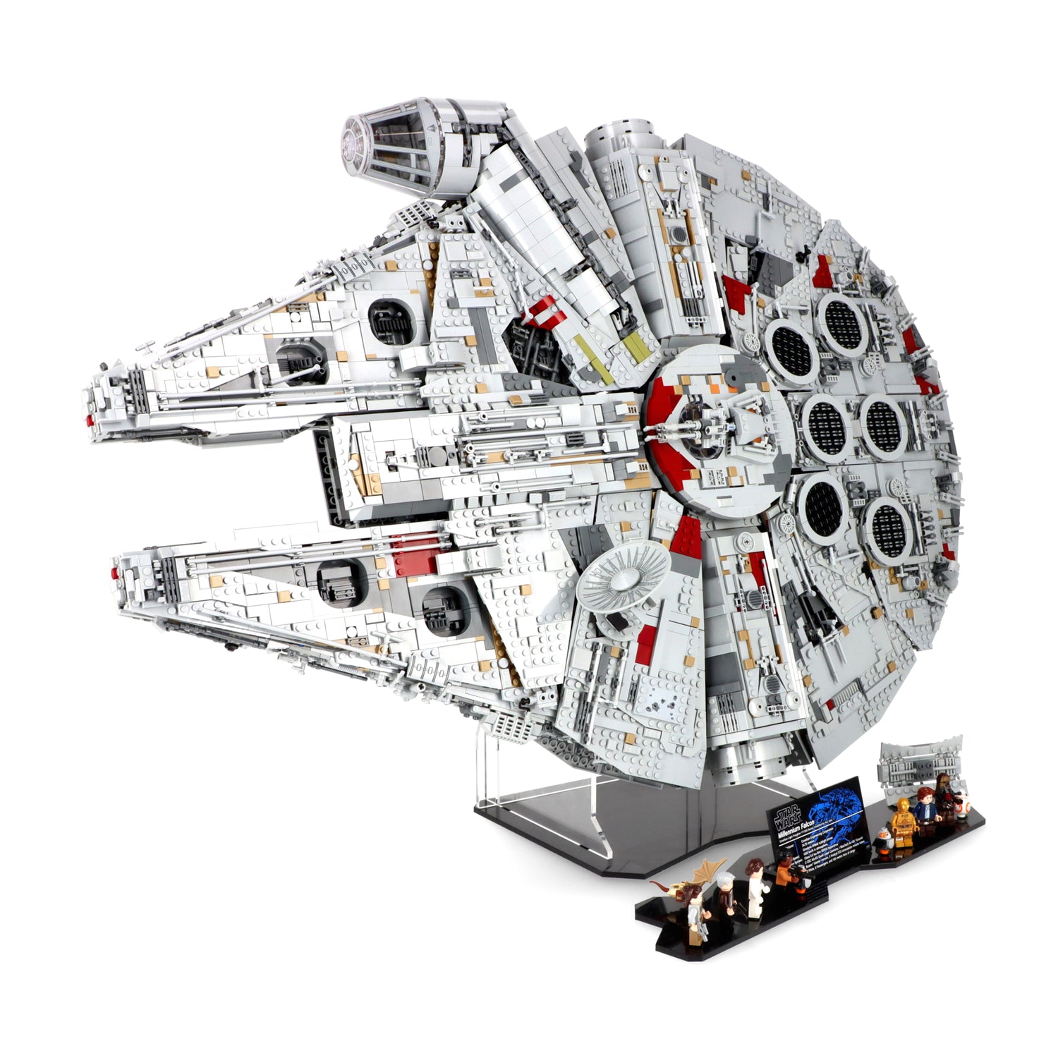 LEGO 75192 Star Wars Millennium Falcon - Display Stand – Uniquedisplay ...