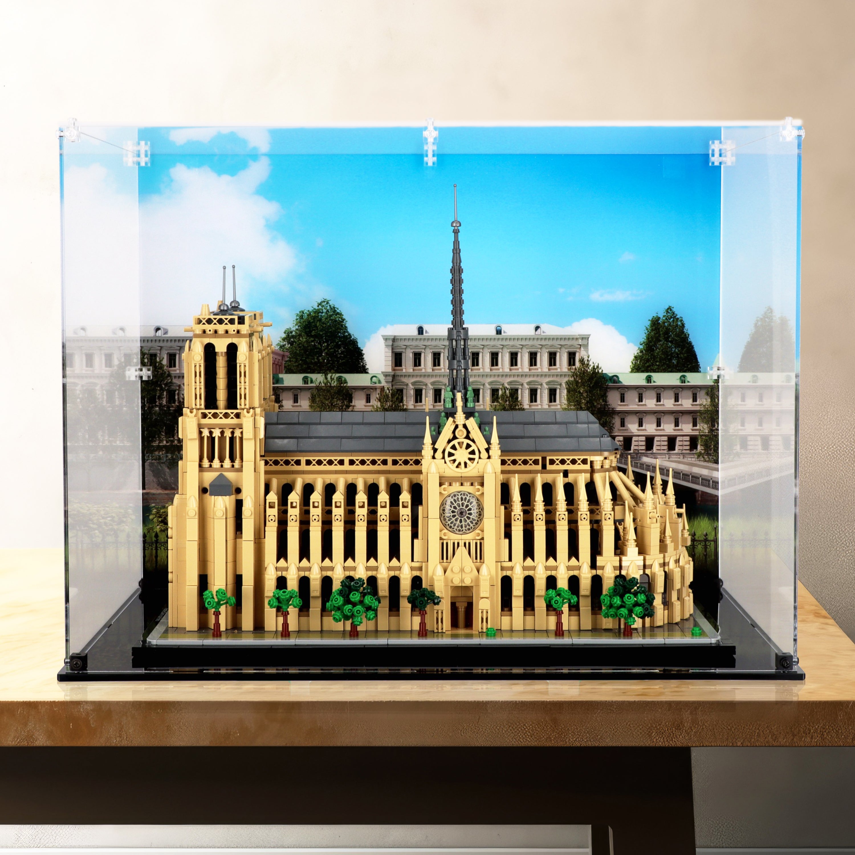 Lego 21061 Notre-Dame de Paris - Display Case – Uniquedisplay.co.uk