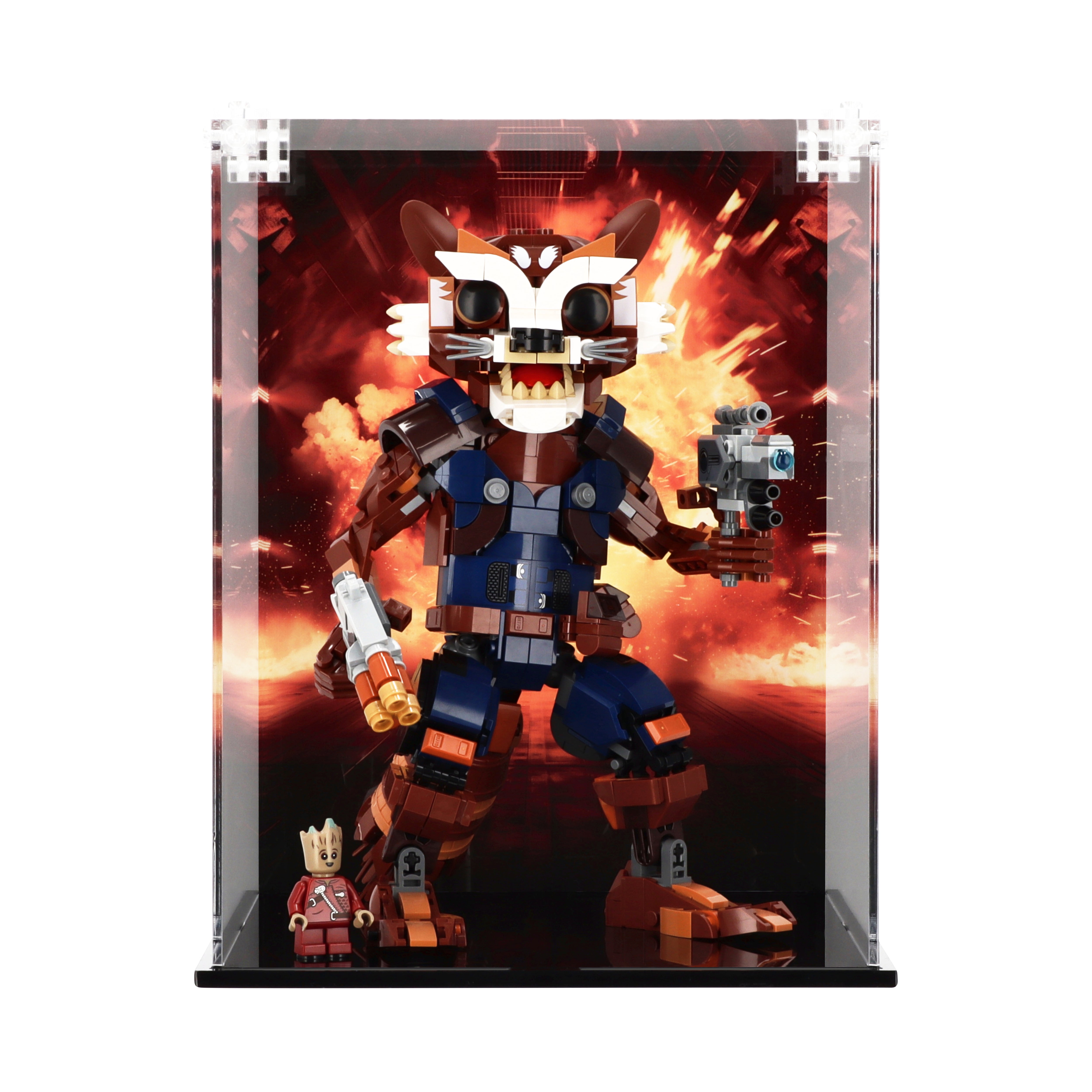 Lego 76282 Rocket & Baby Groot - Display Case – Uniquedisplay.co.uk
