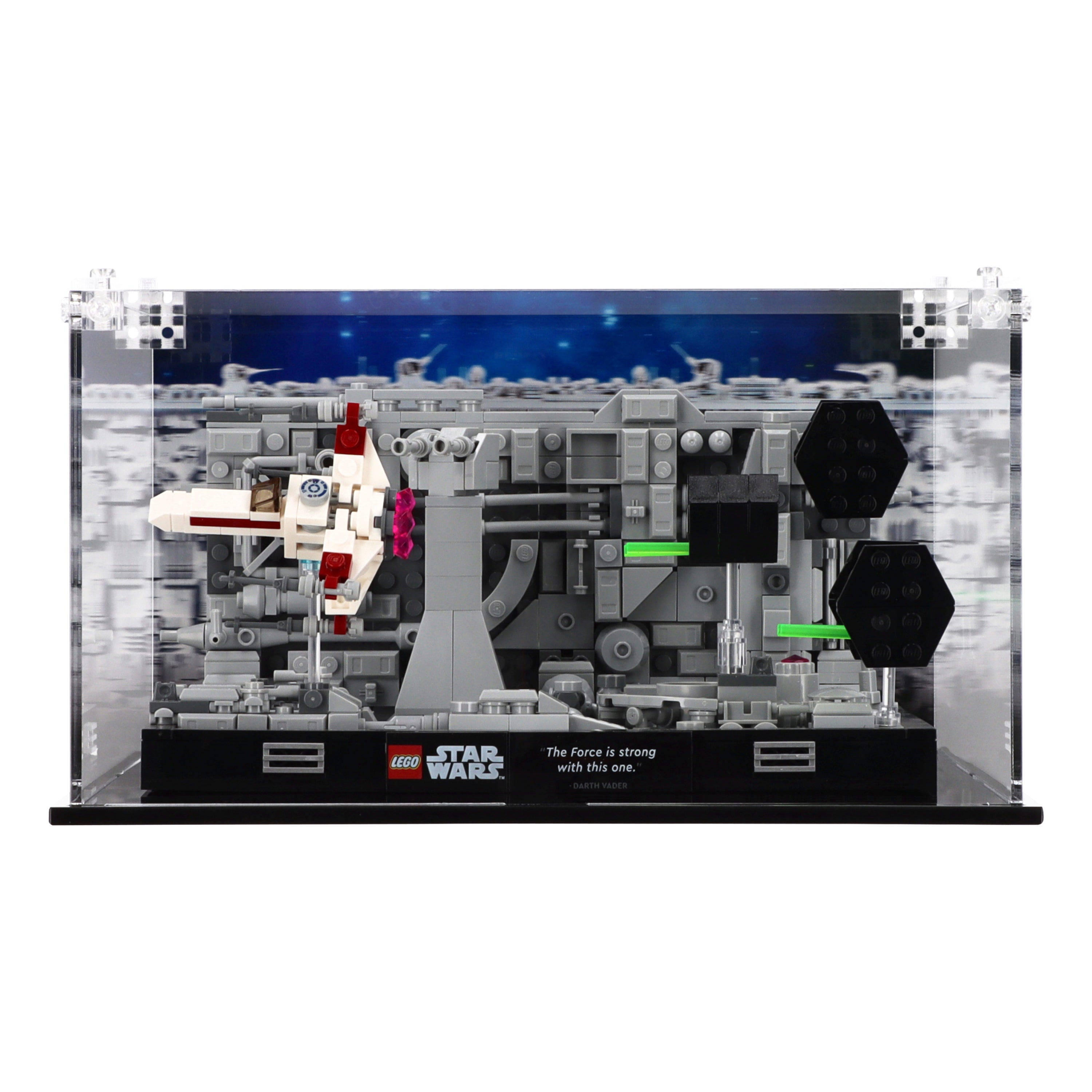 Lego 75329 Death Star Trench Run Diorama - Display Case – Uniquedisplay ...