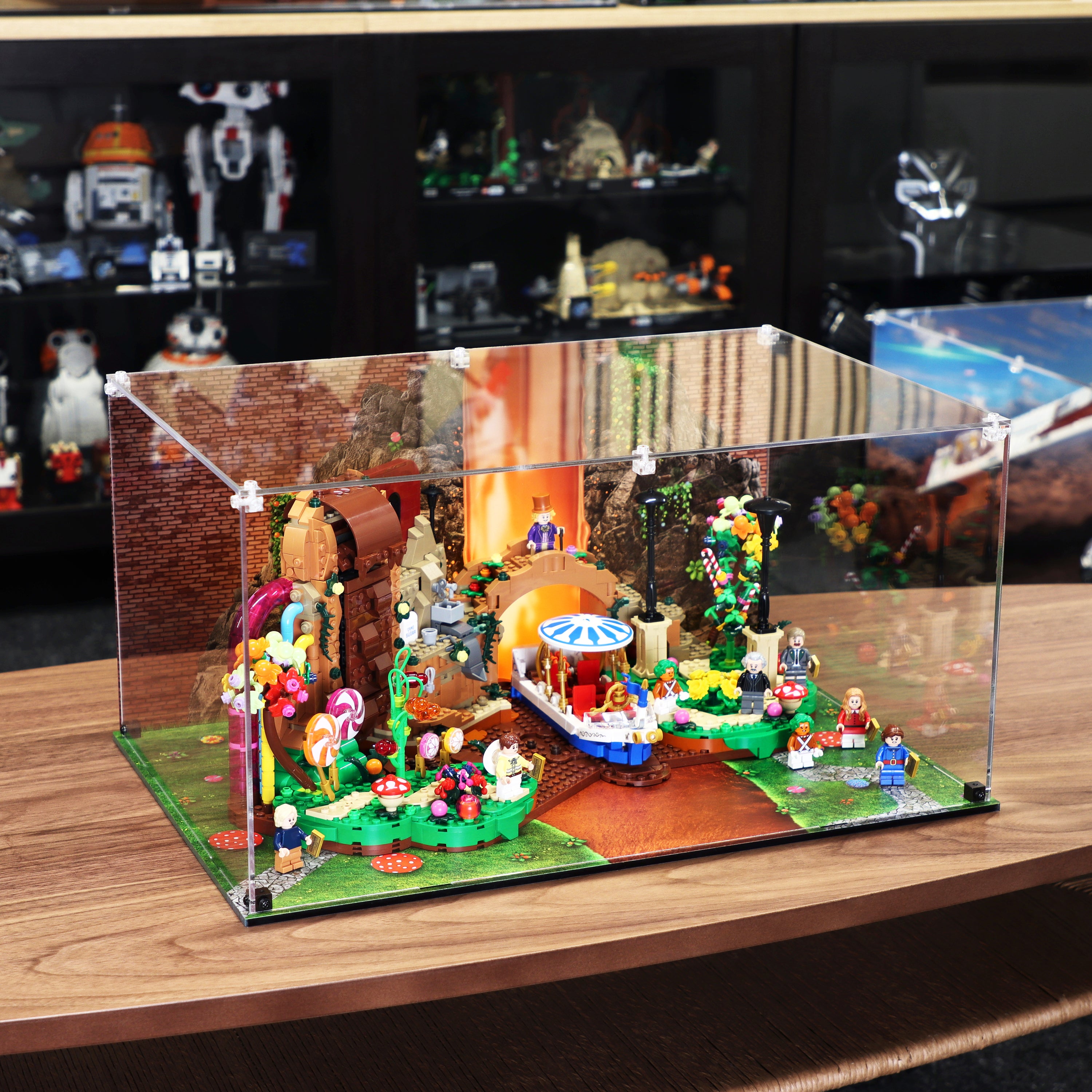 LEGO 21360 Willy Wonka & the Chocolate Factory - Display Case