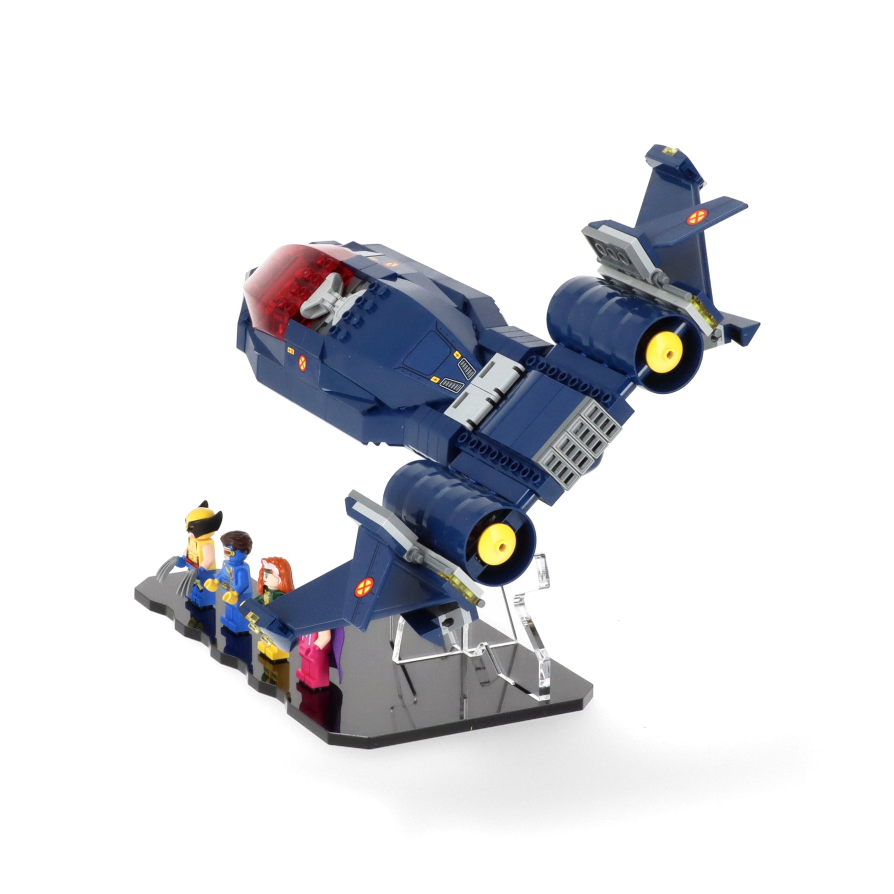 Lego 76281 X-Men X-Jet - Display Stand – Uniquedisplay.co.uk