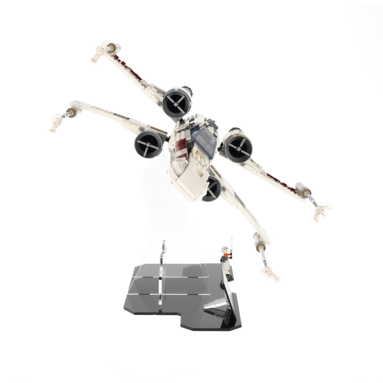 Lego Star Wars X-Wing 75355 Starfighter Display Stand – Uniquedisplay.co.uk