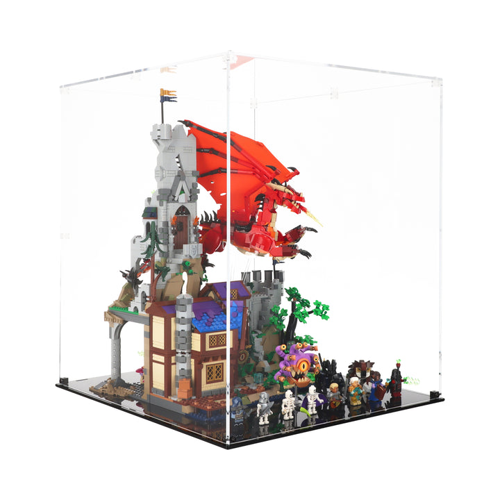 Lego 21348 Dungeons & Dragons: Red Dragon's Tale - Display Case ...