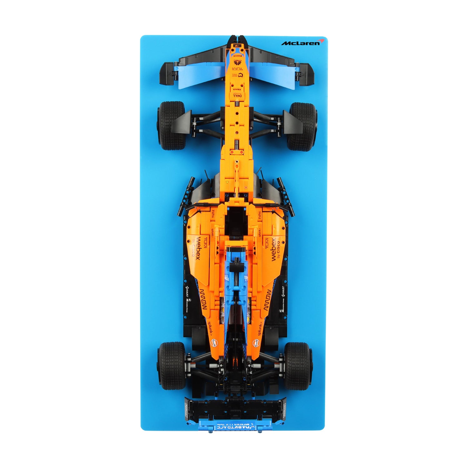 Wall display for LEGO Technic 42141 McLaren F1 – Uniquedisplay.co.uk