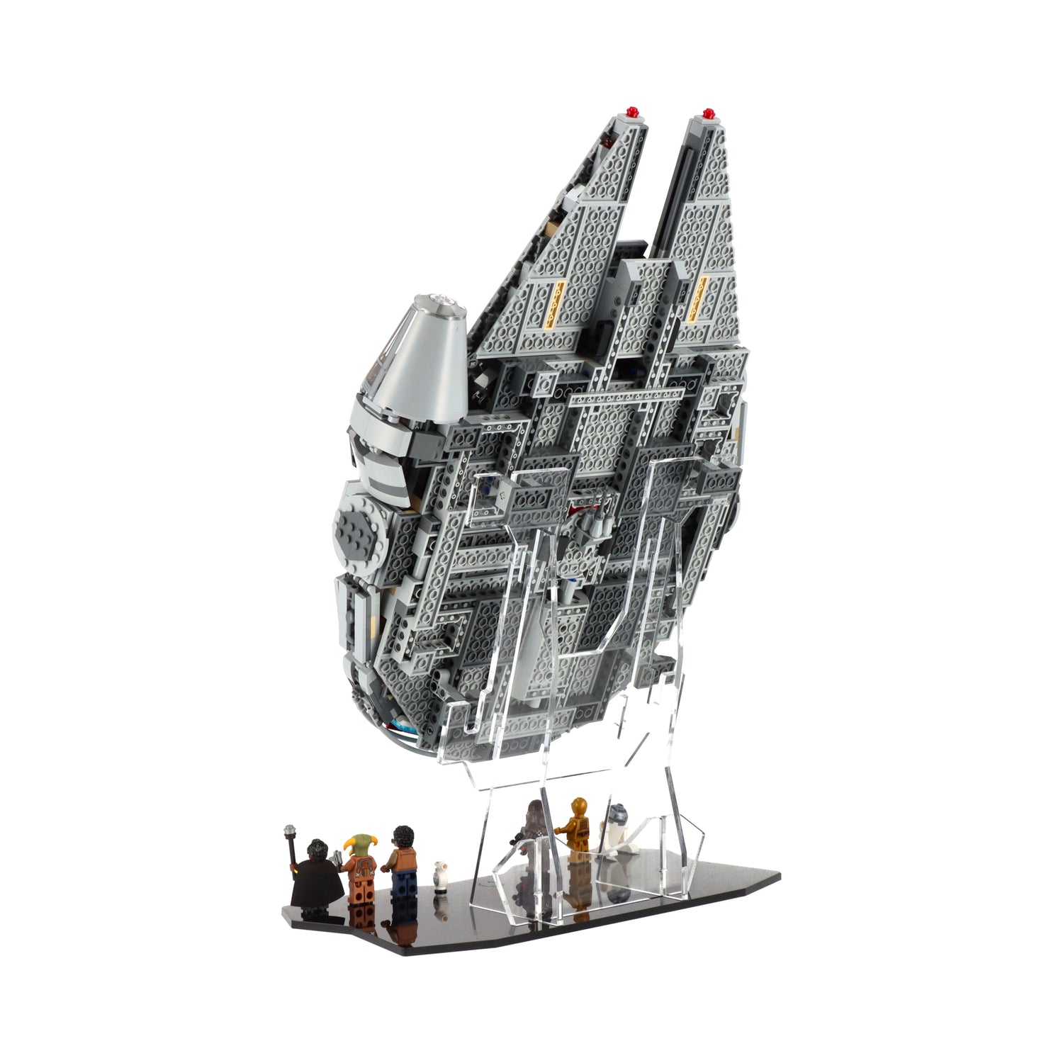 Lego 75257 Millennium Falcon - Display Stand - Vertical – Uniquedisplay ...