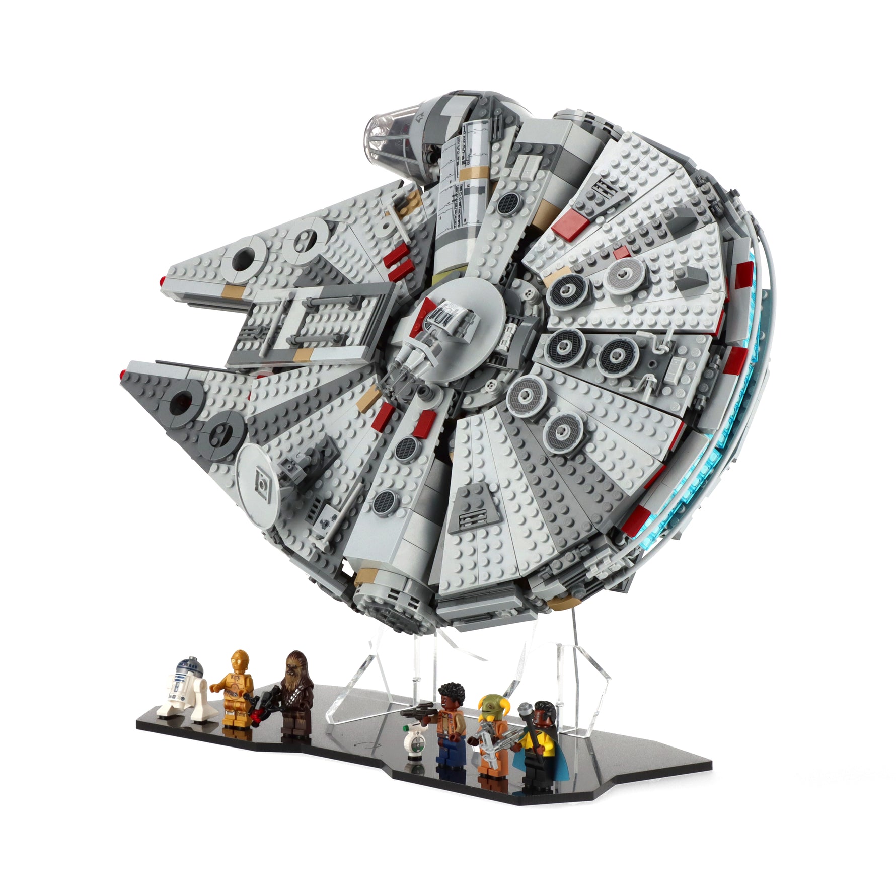 Lego 75257 Millennium Falcon - Display Stand - Horizontal ...