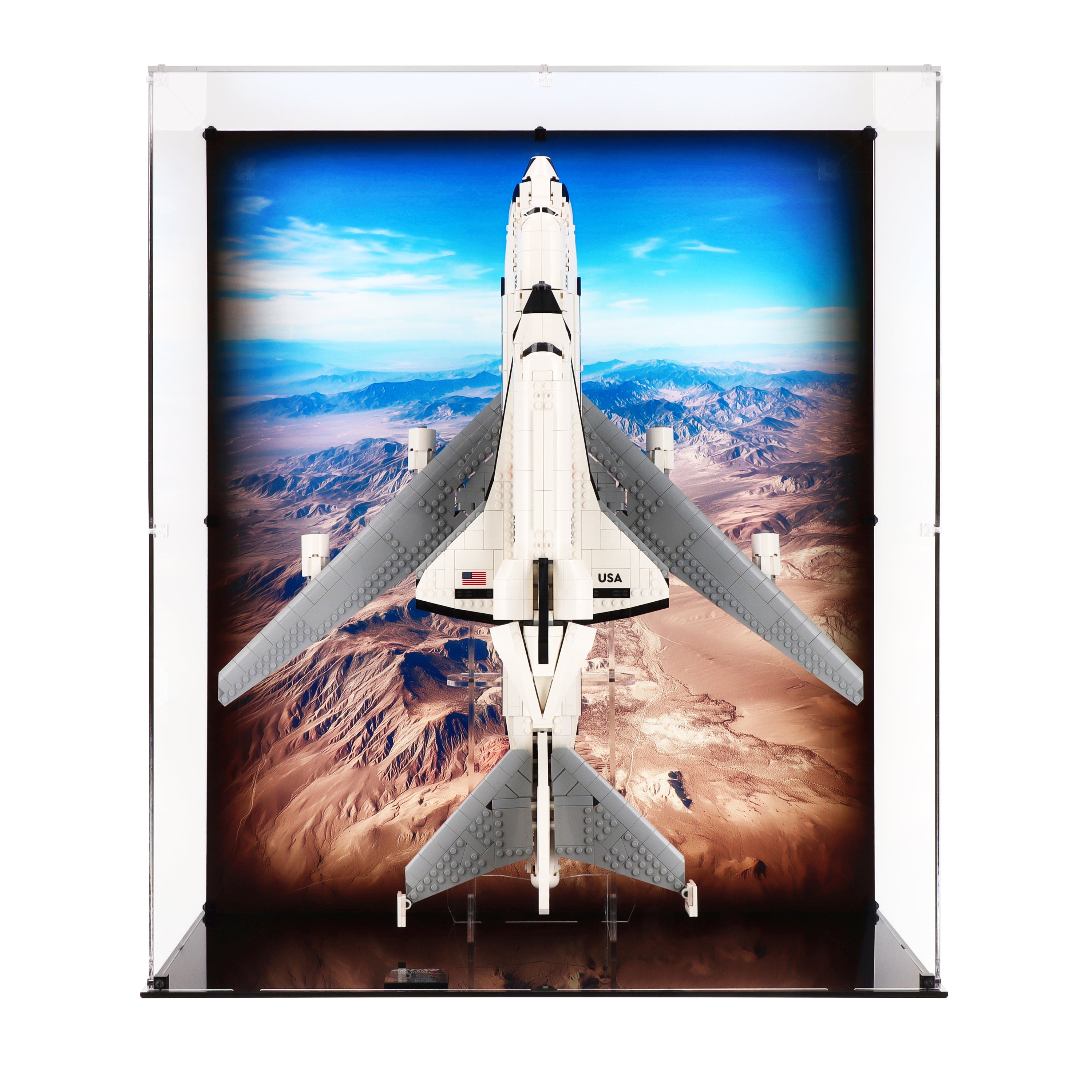 LEGO 10360 Shuttle Carrier Aircraft - Display Case