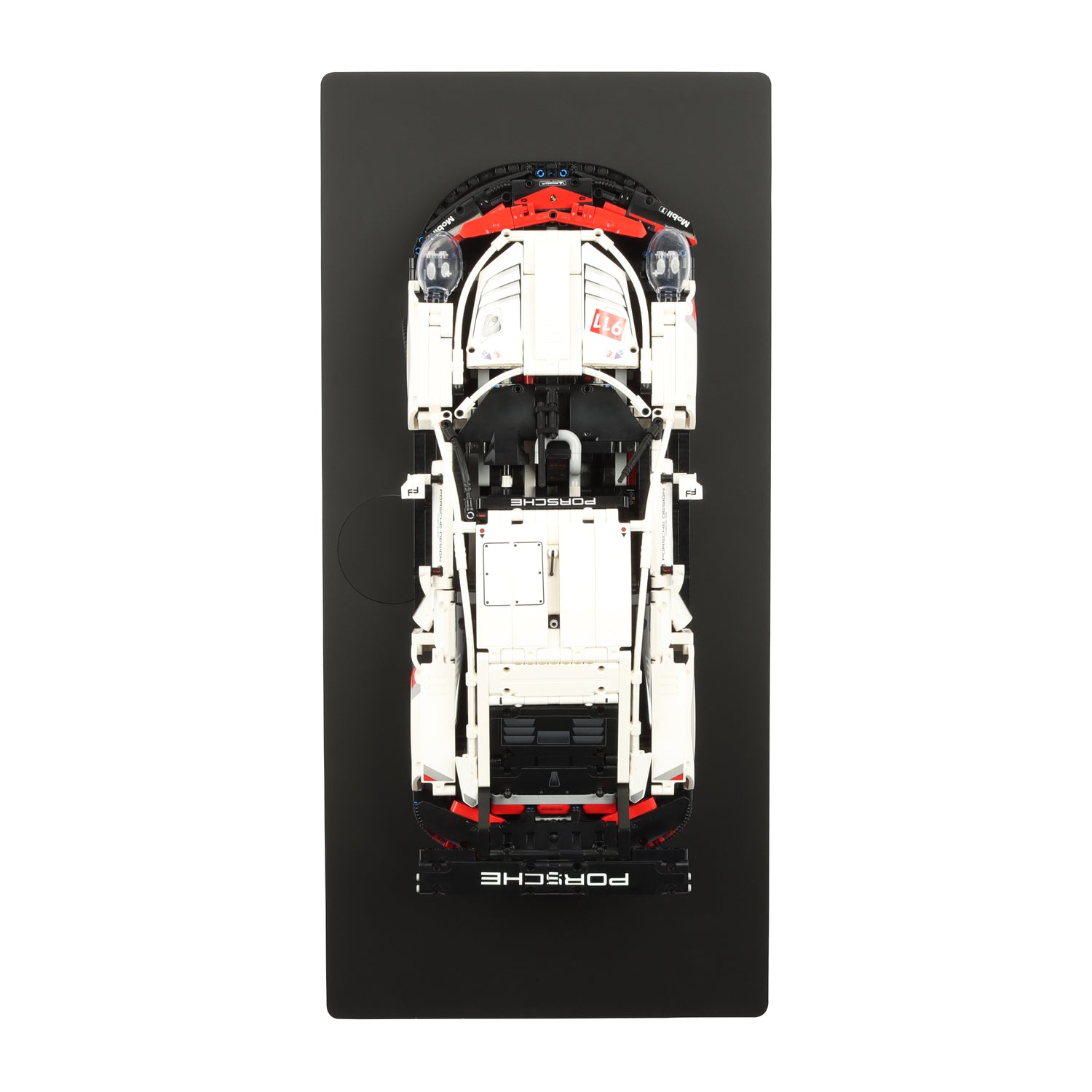 Wall display for LEGO Technic 42096 Porsche 911 RSR – Uniquedisplay.co.uk