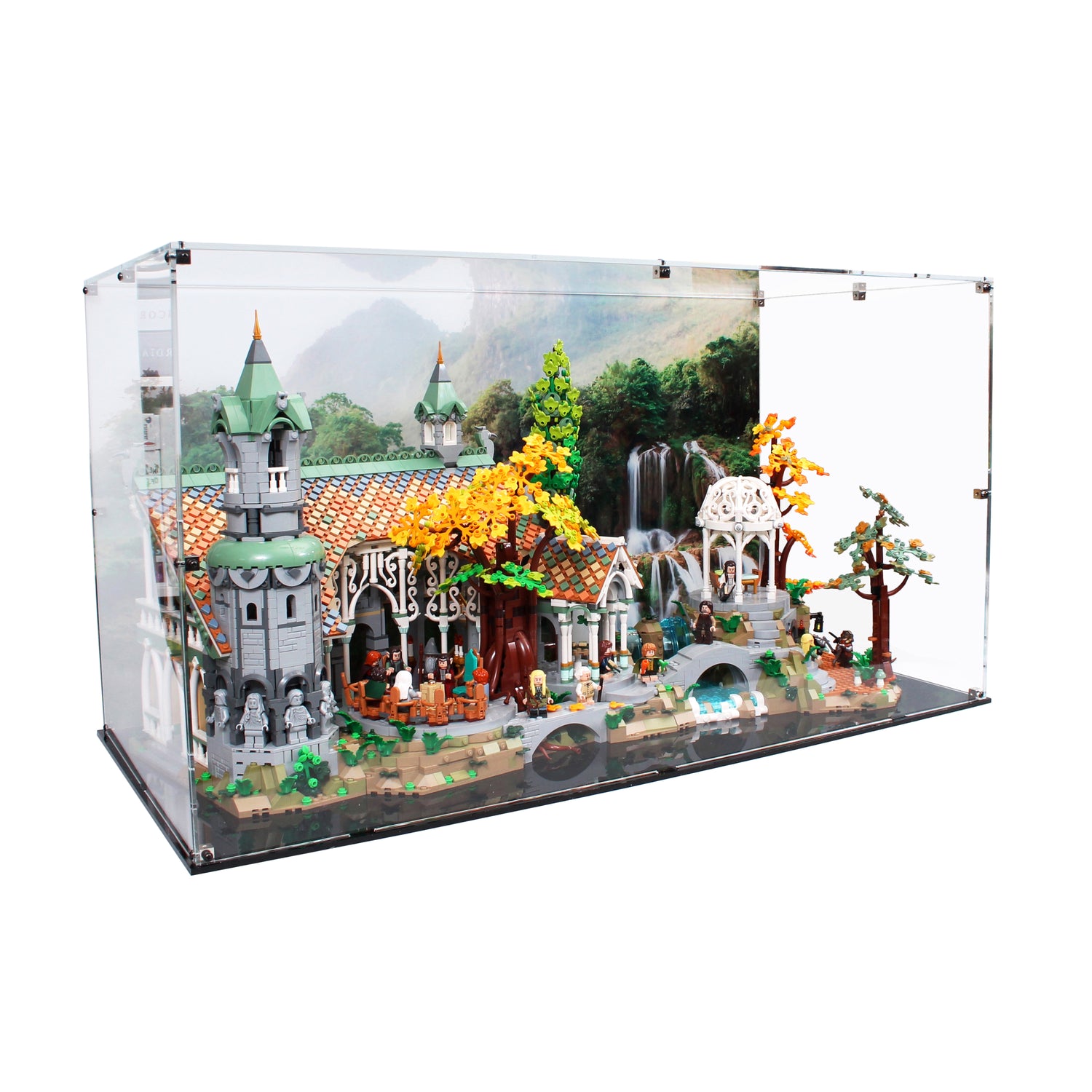 LEGO 10316 Icons: Lord of the Rings Rivendell - Display Case ...