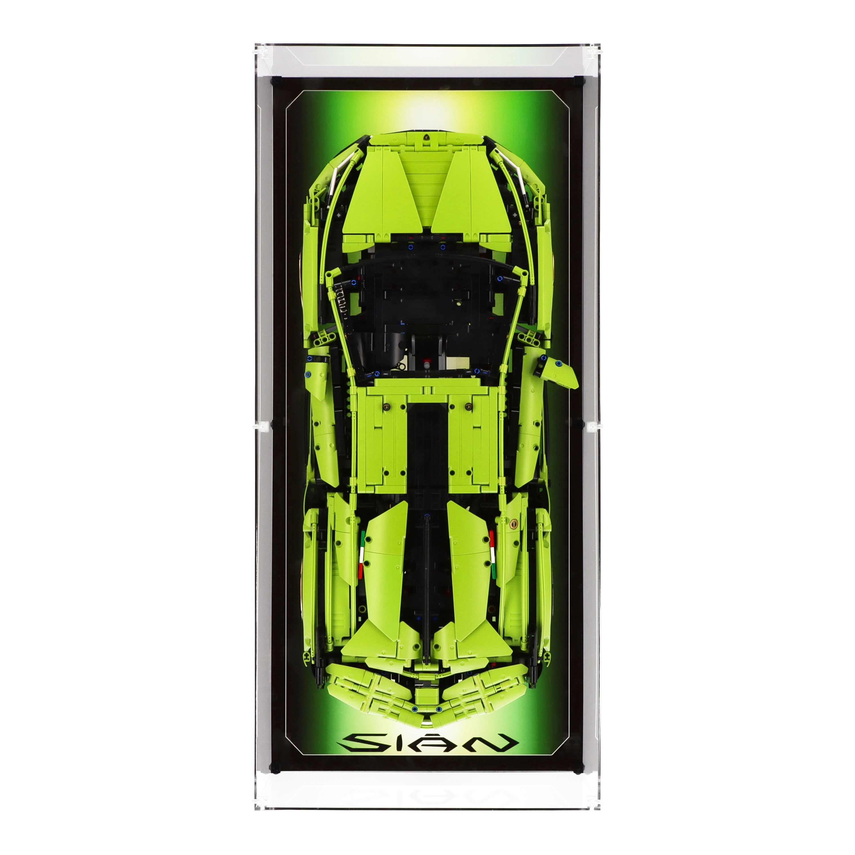 Wall Mounted Display Case LEGO 42115 Lamborghini Sian