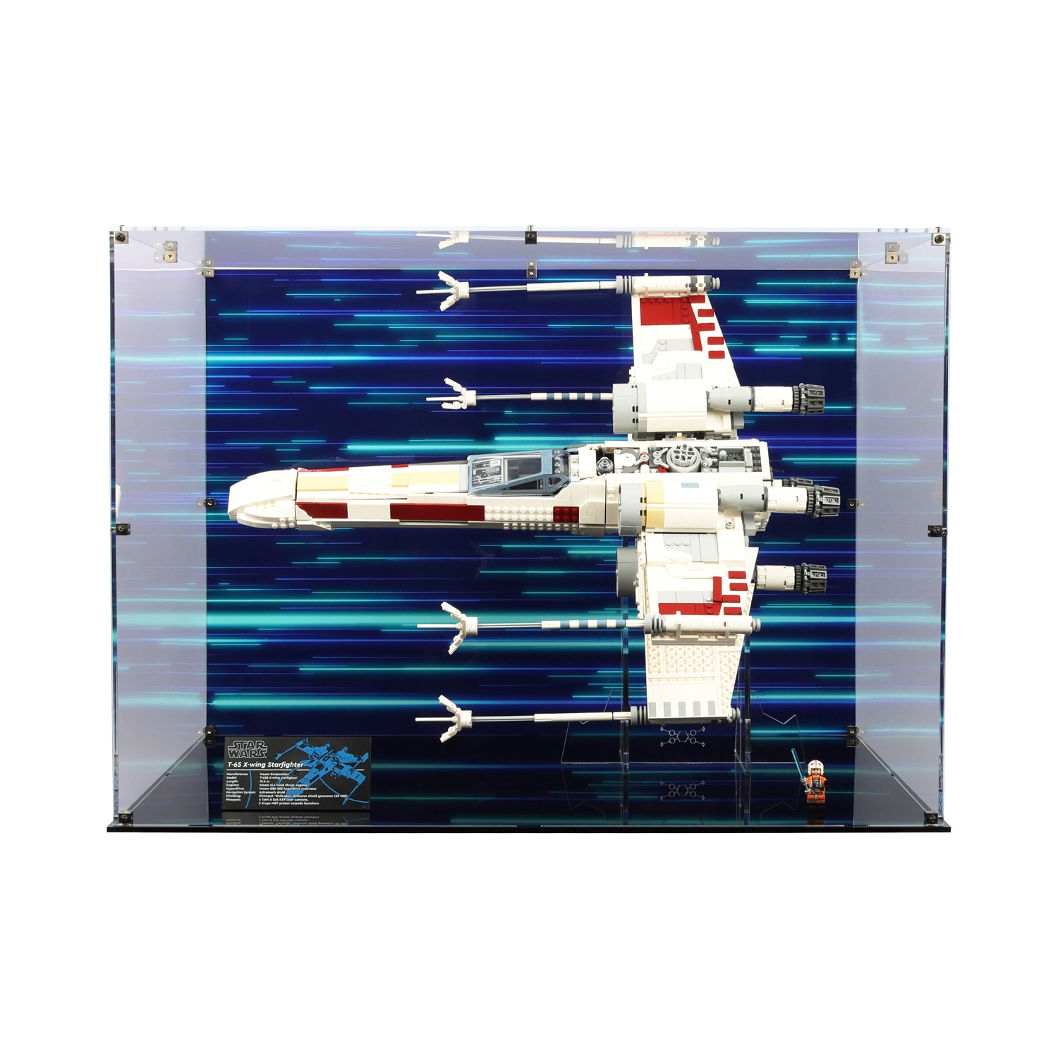 Lego 75355 X-Wing Starfighter Display Case – Uniquedisplay.co.uk