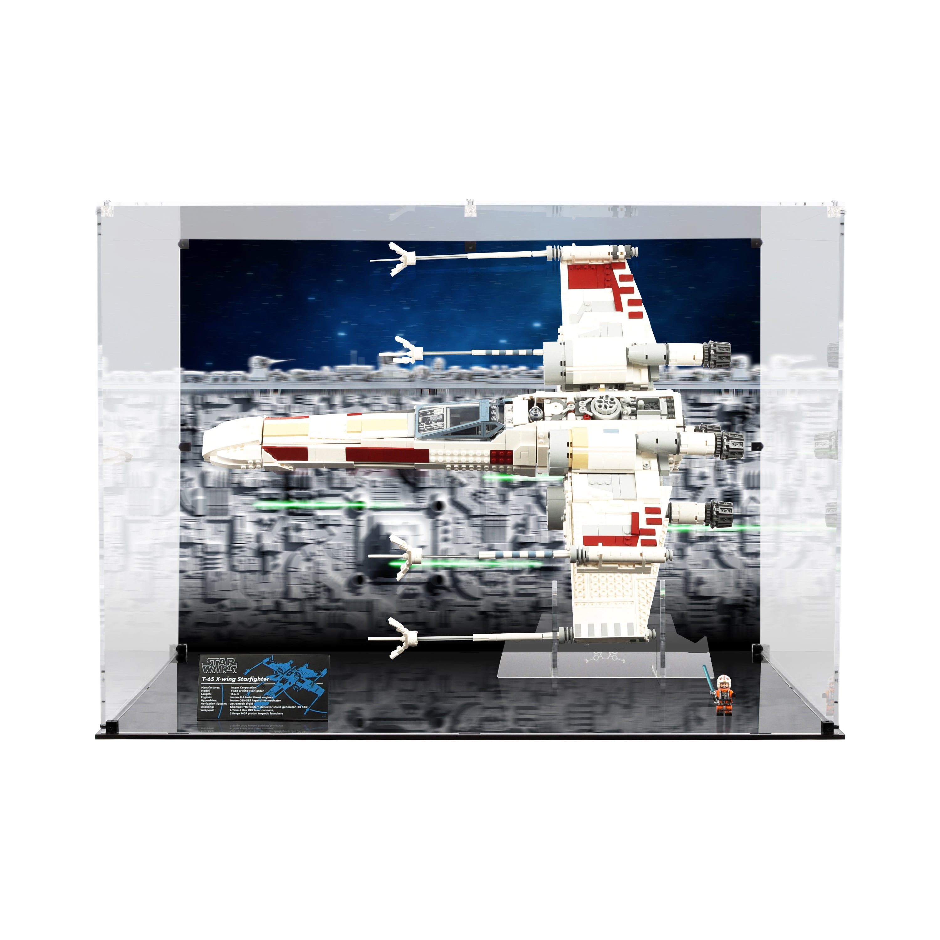 Lego 75355 X-Wing Starfighter - Display Case