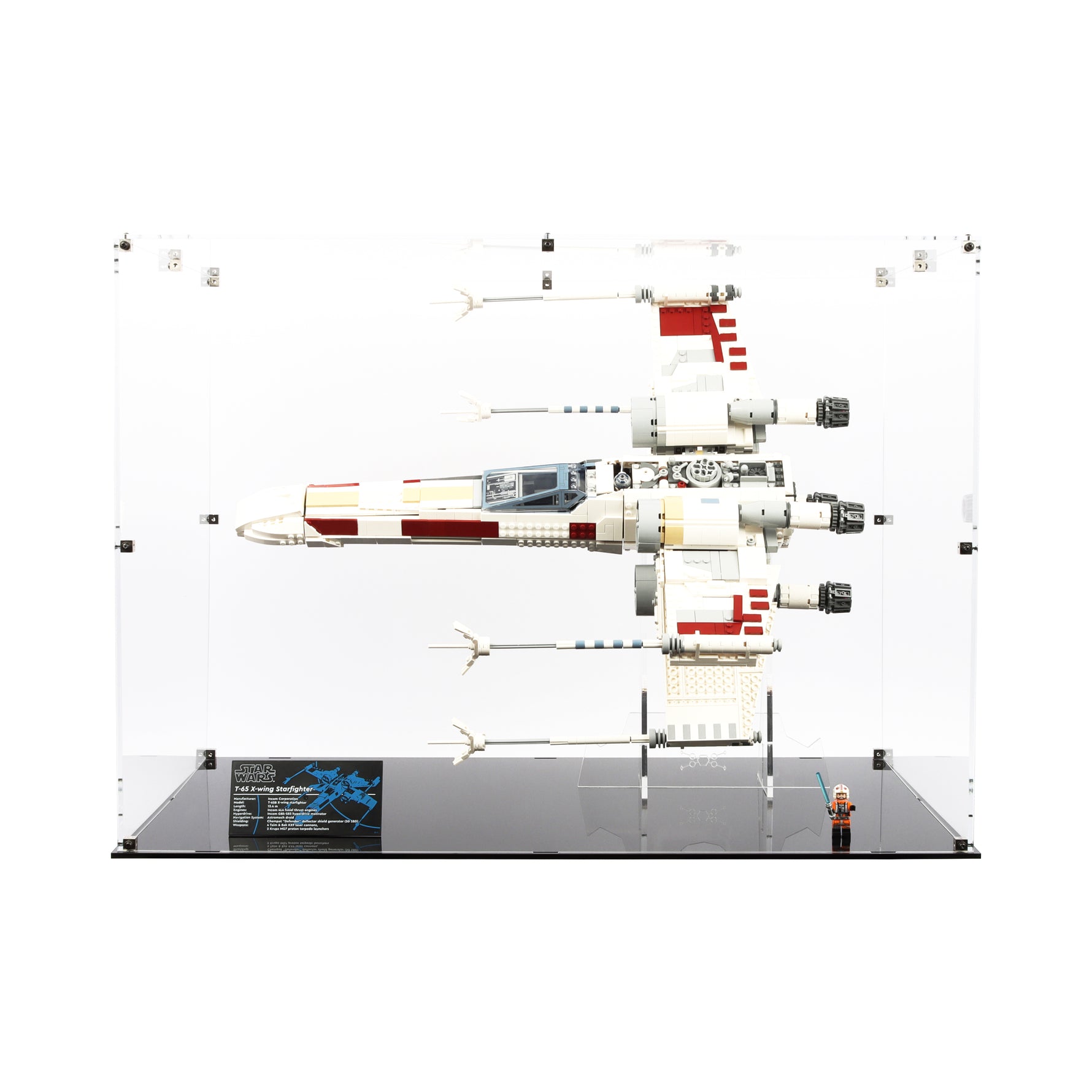 Lego 75355 X-Wing Starfighter Display Case – Uniquedisplay.co.uk